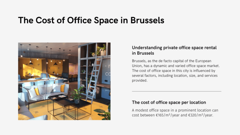 Finding Affordable Office Space in Brussels - Interoffices
